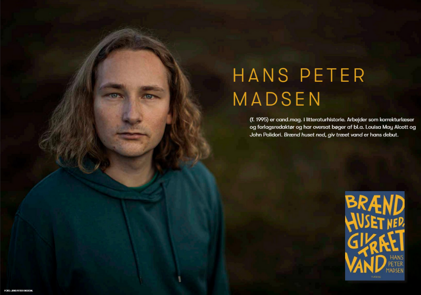 Tidligere elev på Forfatterlinjen har udgivet en novellesamling